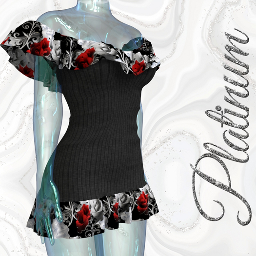 Second Life Marketplace Goth Dress